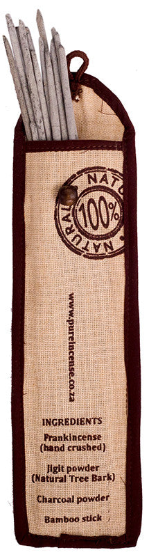 Pure Incense Frankincense Jute Pouch– Natah Health Shop